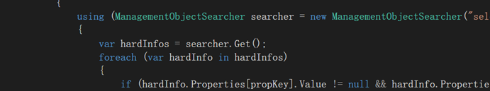 C# 24. ManagementObjectSearcher未能找到类型或命名空间_未能找到类型或命名空间名 ...