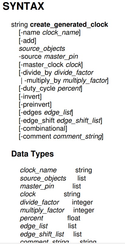 sdc时钟约束1——创建时钟_create clock-CSDN博客