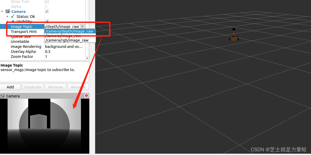 ROS综合运动控制：kinect深度相机仿真_ros仿真中添加kinect深度相机-CSDN博客