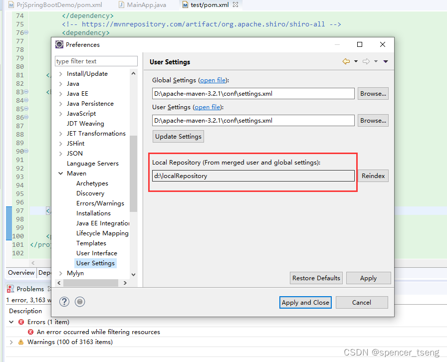 No plugin found for prefix ‘war‘ in the current project and in the plugin groups [] available ...
