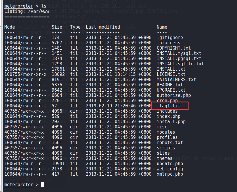Vulnhub靶场渗透测试系列DC-1(Drupal漏洞)_drupal漏洞 vulhub-CSDN博客
