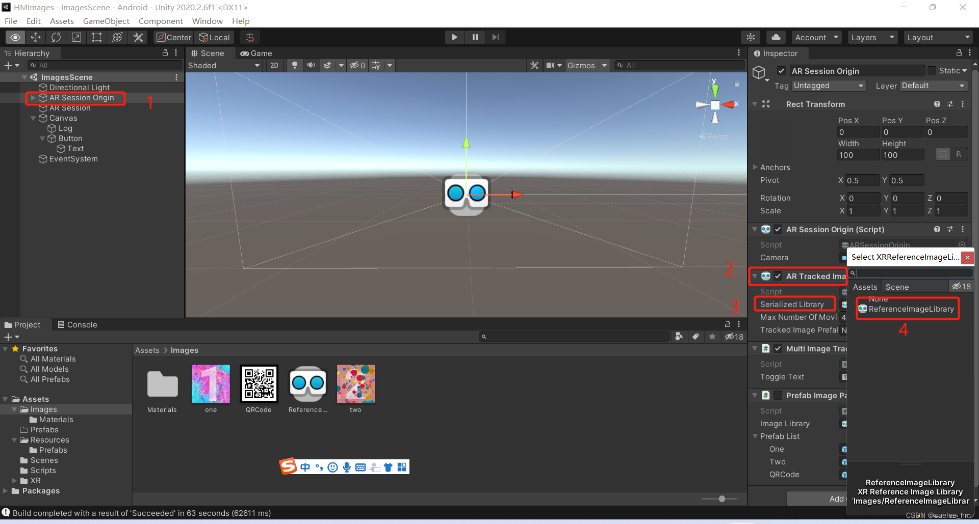 ARFoundation从零开始5-AR图像跟踪_arfoundation图像跟踪预置位置-CSDN博客