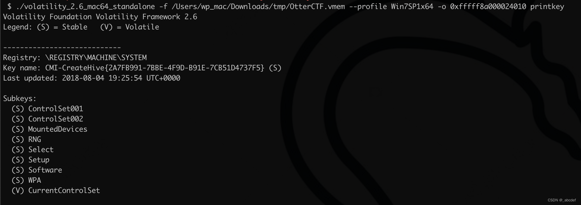 OtterCTF-内存取证_内存取证ctf网站-CSDN博客
