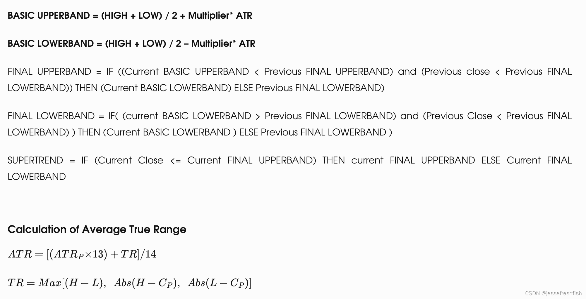 使用Python实现超级趋势指标（Super Trend Indicator）_supertrend超级趋势指标源码-CSDN博客