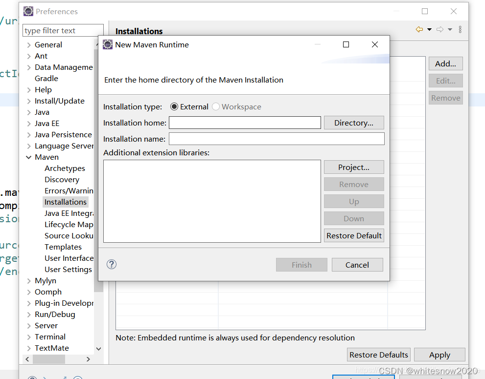 eclipse配置jdk,tomcat,maven-CSDN博客