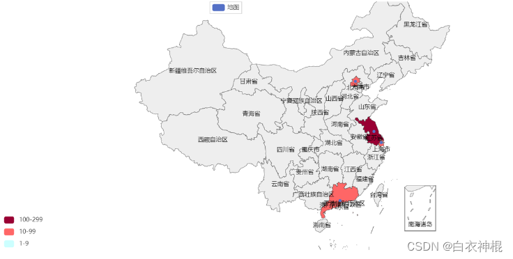 Python图表绘制(疫情地图、动态柱状图等)python地图柱状图 Csdn博客