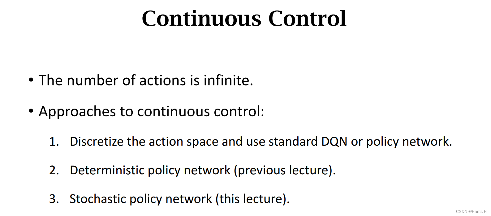 Discrete VS Continuous Control_Harris-H的博客-CSDN博客