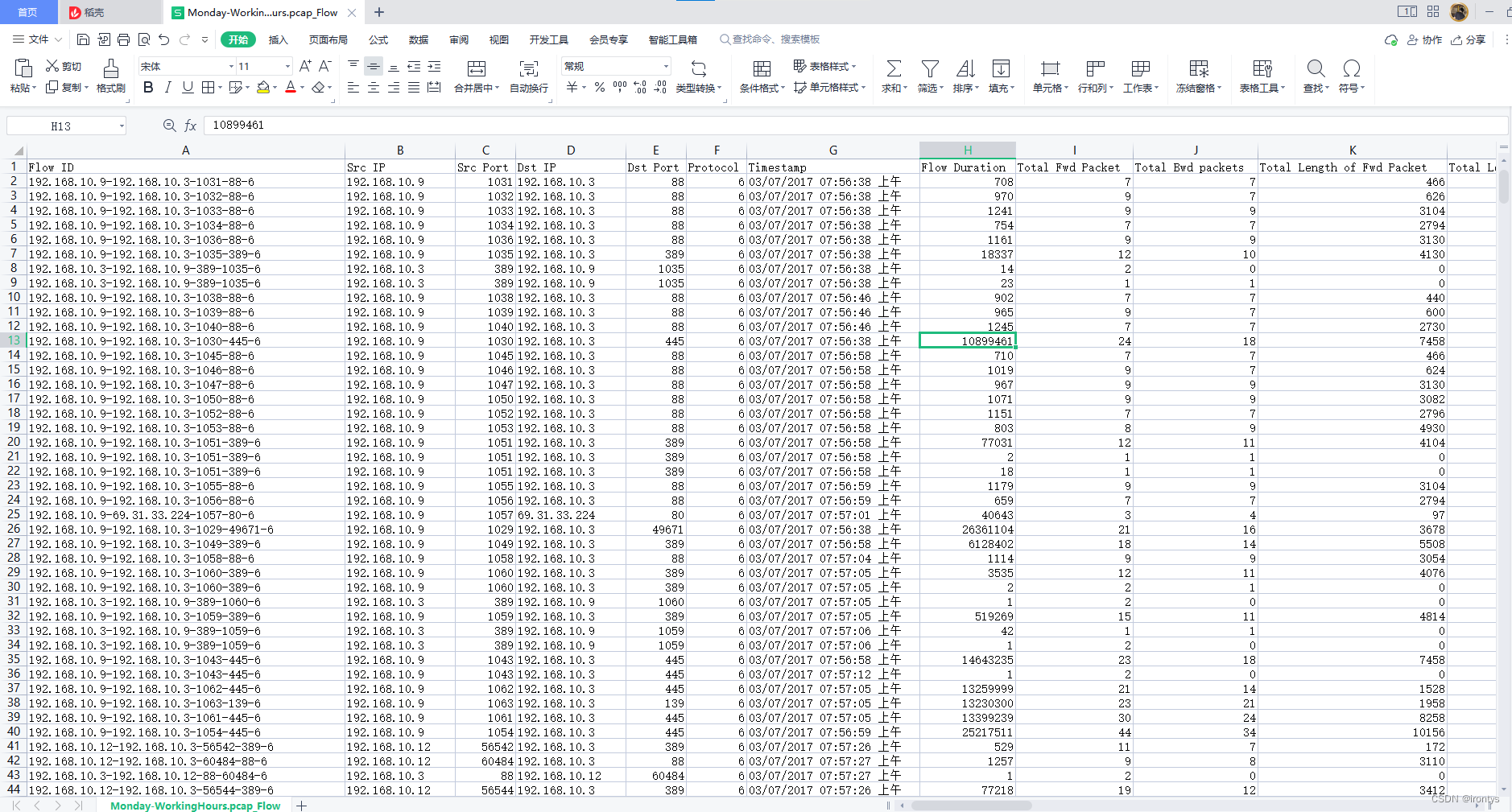Intellij Ideacicflowmeter实现对cic Ids 2017数据集特征提取（含数据集及linux下intellij Idea配置和部分错误的解决方法） Csdn博客