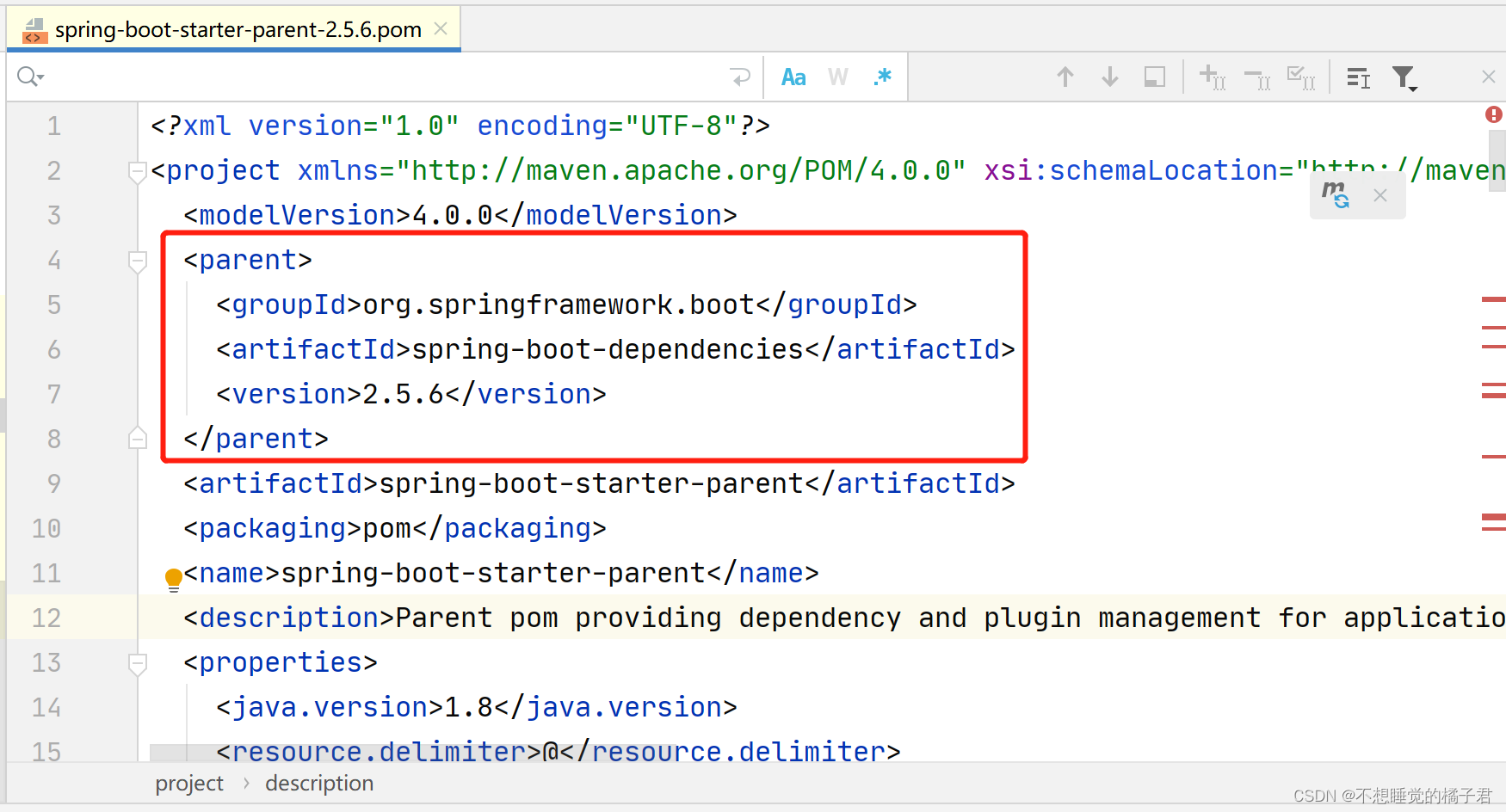 【踩坑专栏】查看spring-boot-starter-parent中依赖版本_springbootstarterparent版本找不到-CSDN博客