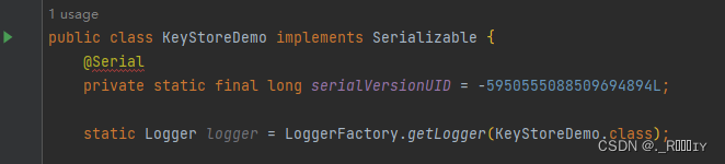 【java】了解序列化 接口serializableidea实现serializable Csdn博客 