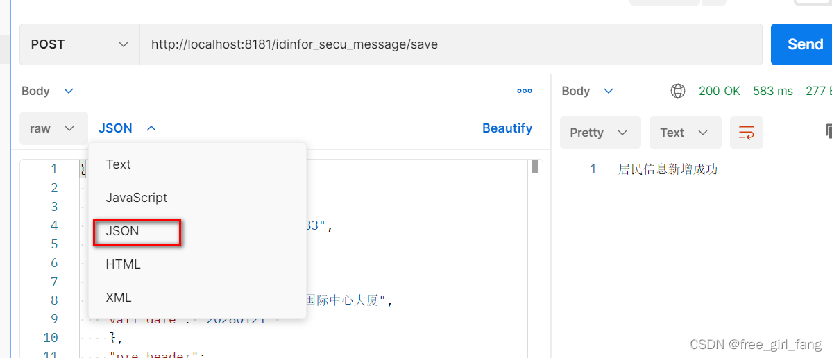 Postman status 415 error Unsupported Media Type timestamp Postman status 415 error Unsupported Media Type timestamp
