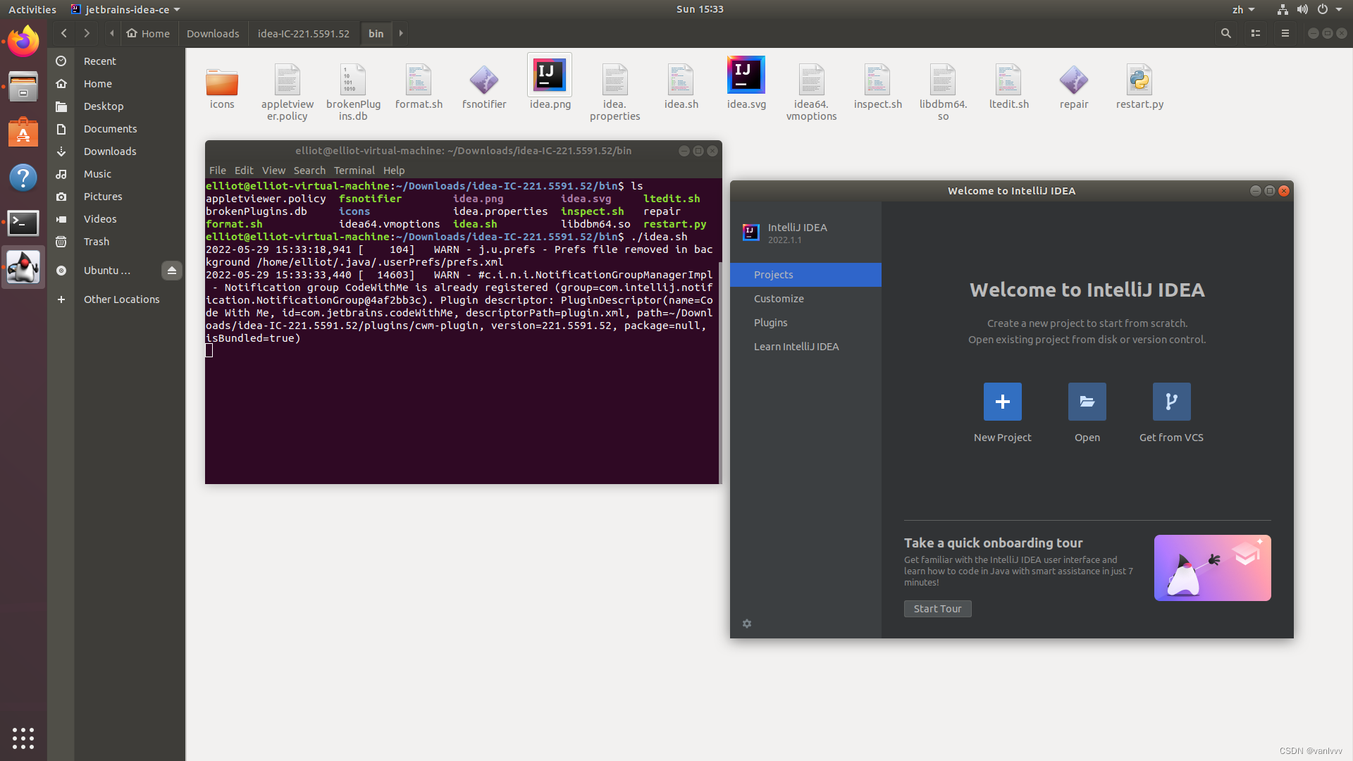 在Linux中安装IntelliJ IDEA并创建桌面快捷方式_linux创建idea桌面快捷方式-CSDN博客
