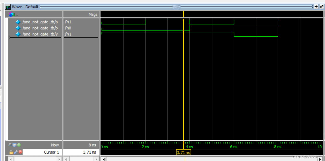 Verilog学习笔记一（反相器、与非门）verilog 反相器 Csdn博客