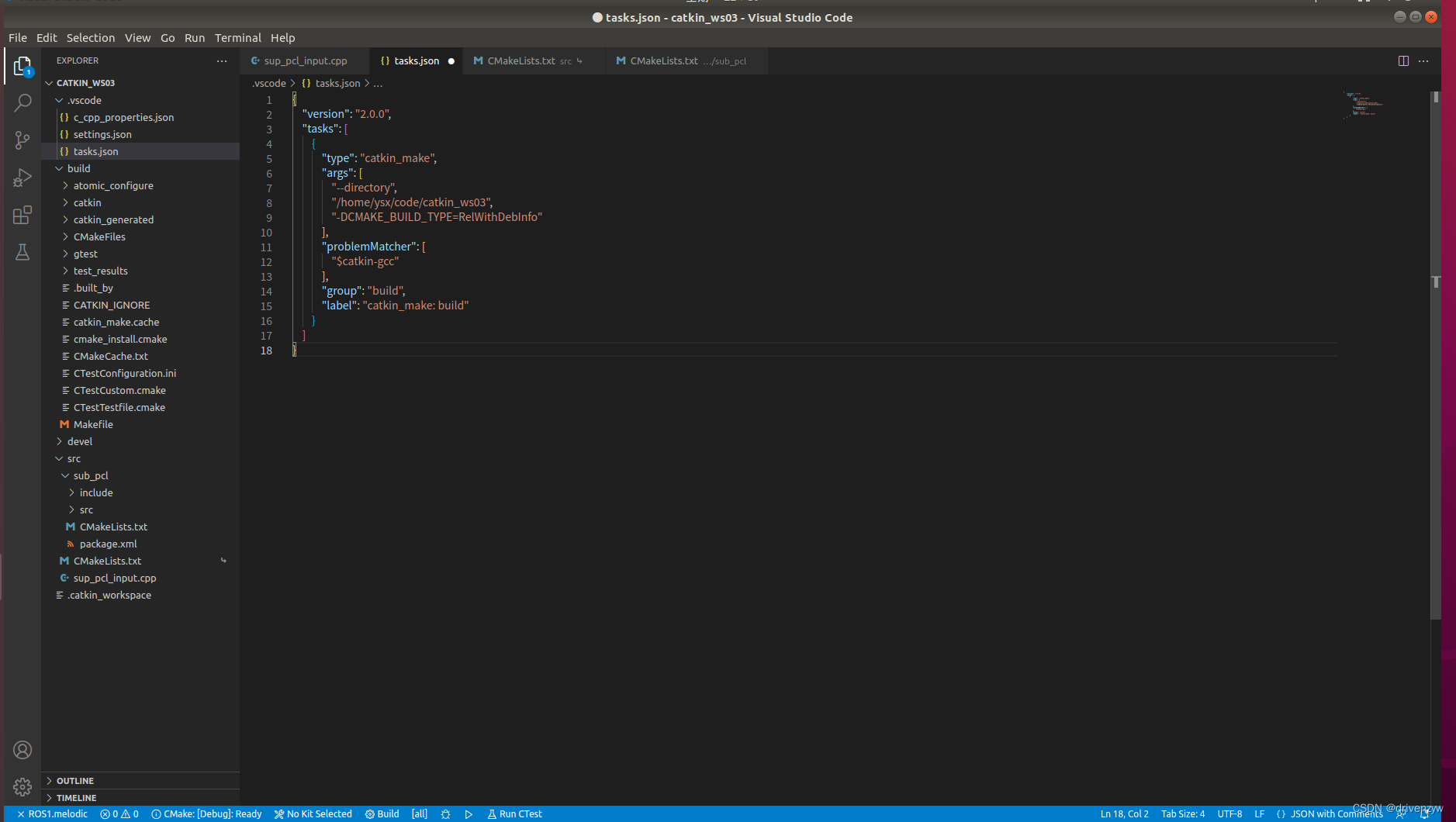 realsense ros在VS code环境设置_ros+vs-CSDN博客
