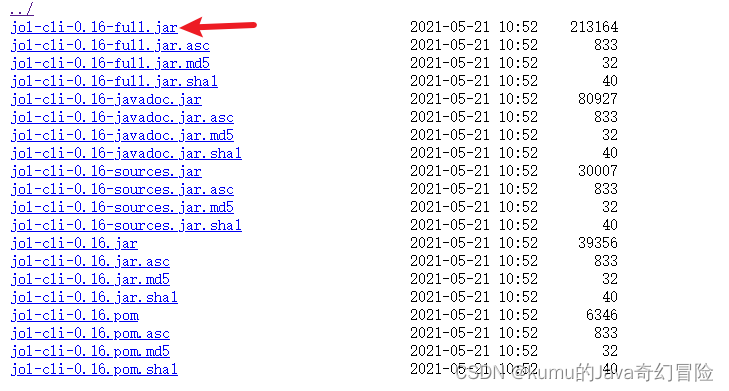 Maven引入JOL依赖同时分析Java对象存储结构_jol maven-CSDN博客