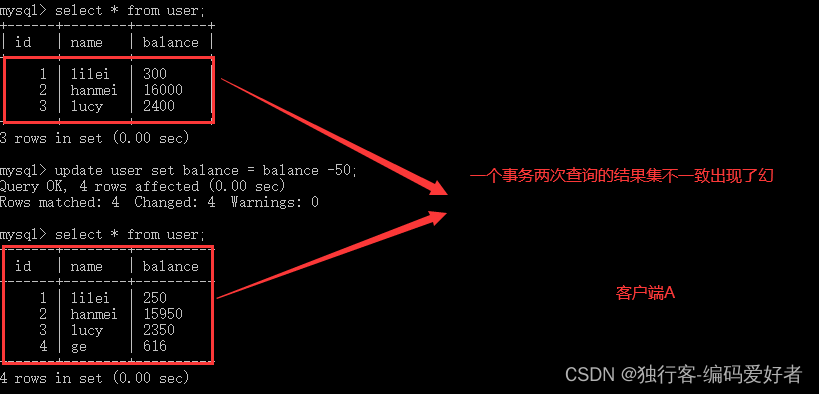 Mysql 的四种隔离级别_mysql的隔离级别-CSDN博客