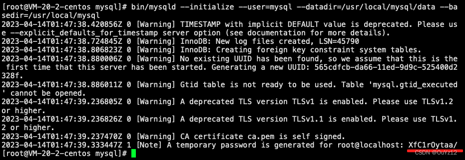 阿里云centos7.5 安装mysql-5.7.40(glibc版)_aliyun源 下载 glibc-common-CSDN博客