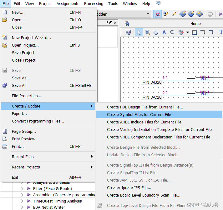 # Quartus实现四位全加器_quaturs实现四位全加器-CSDN博客
