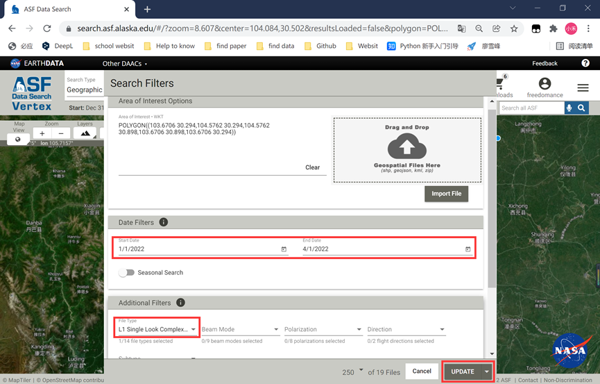【Sentinel-1】SAR影像数据下载指南_sar数据下载-CSDN博客