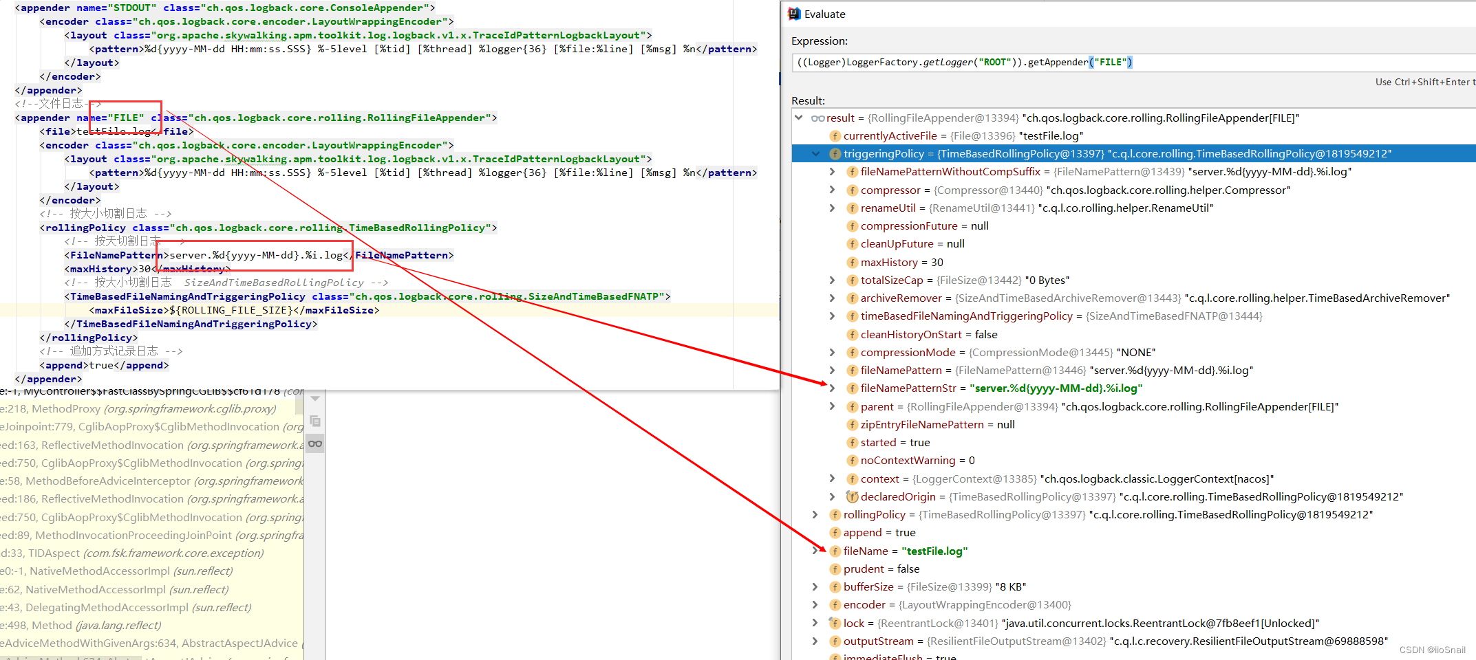 动态新增、修改Logback的Appender（可实现动态调整日志级别，Appender参数）_does not contain a valid datetoken-CSDN博客
