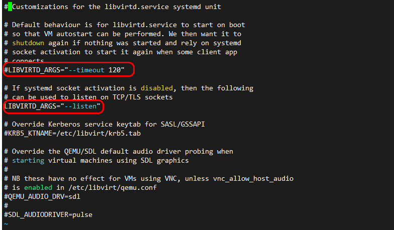 开启libvirtd监听_libvirtd listen-CSDN博客