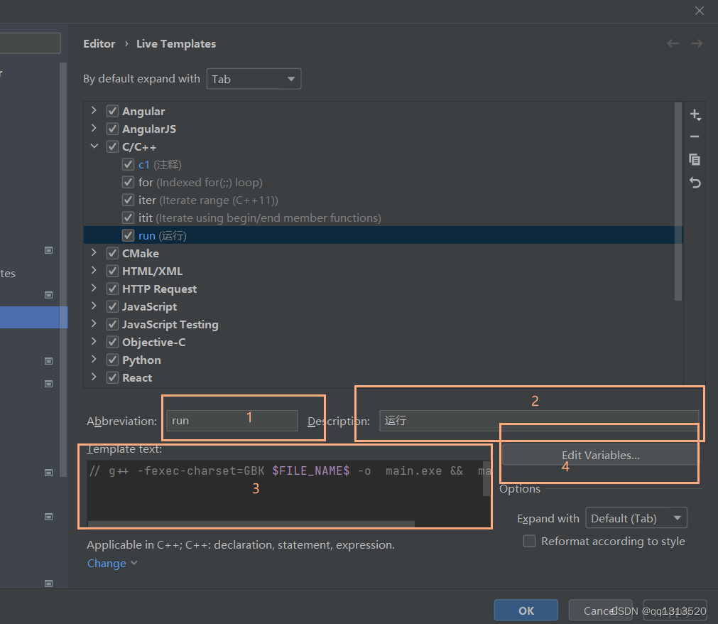 clion中代码片段设置_clion代码片段-CSDN博客