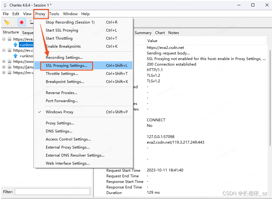 charles抓包PC端SSL请求流程总结（抓包结果出现unknown的解决方法）_ssl proxying not enabled for this host: enable in -CSDN博客