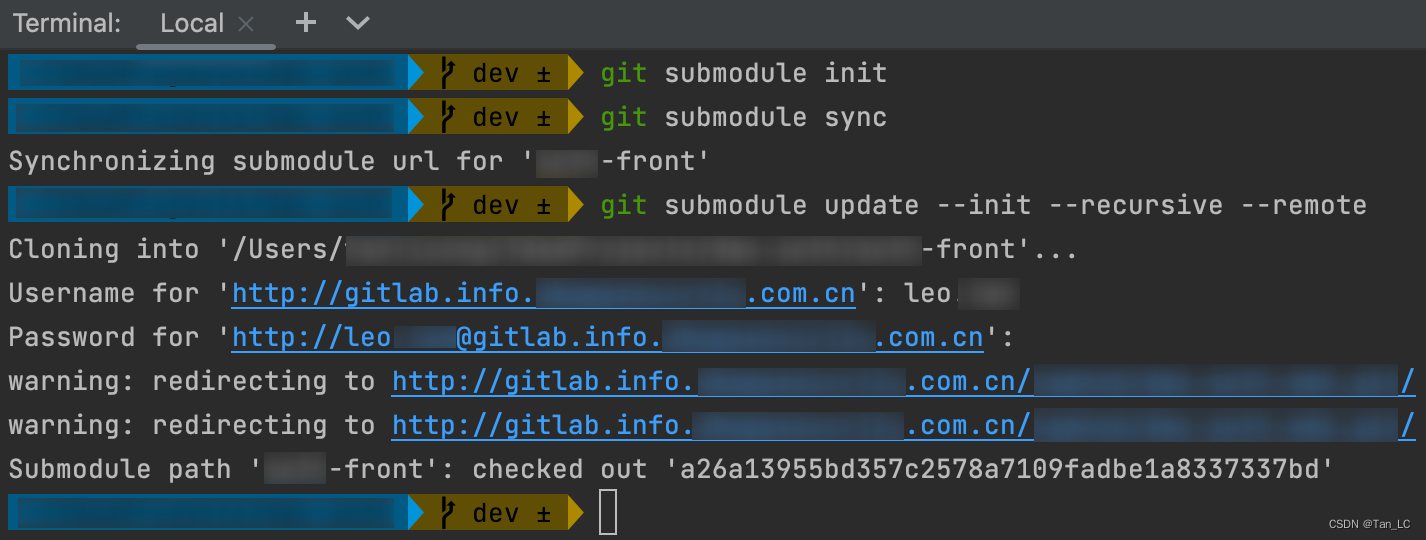Git拉取子模块代码_git子模块拉取-CSDN博客