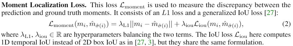 QVHIGHLIGHTS: Detecting Moments and Highlightsin Videos via Natural Language Queries_moment detr ...