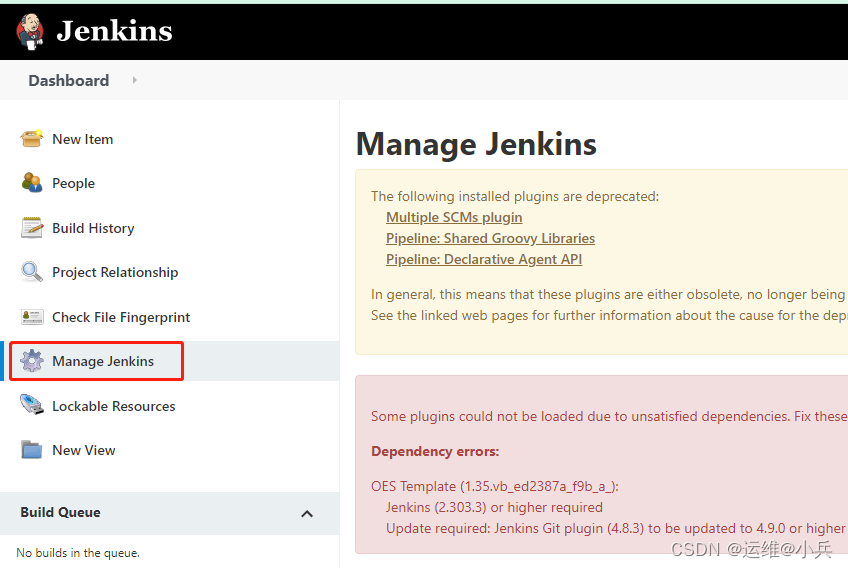 解决Jenkins用户没有权限“root is missing the Overall/Administer permission”的问题_jenkins的legacy mode-CSDN博客