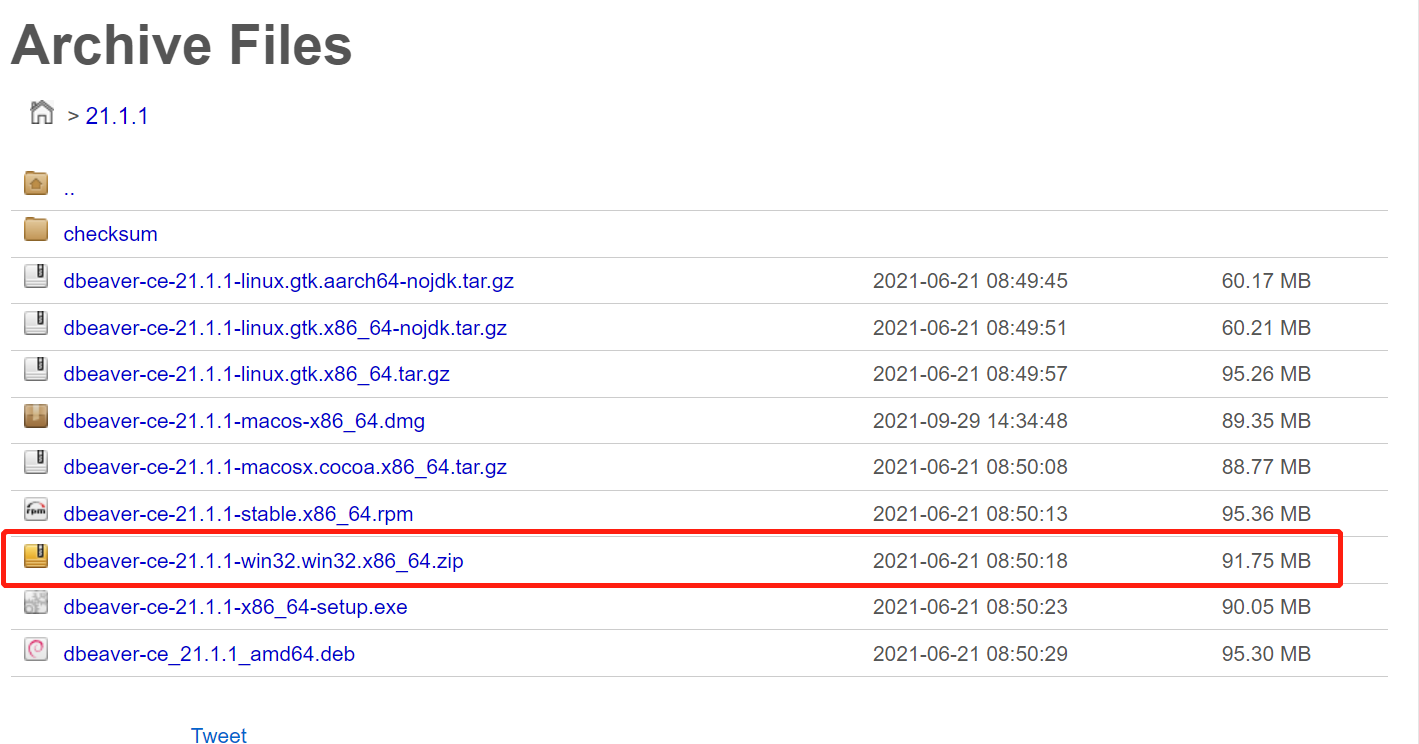 DBeaver 历史版本下载_dbeaver历史版本-CSDN博客