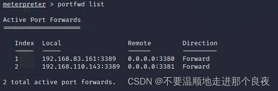 代理转发与隧道应用_netsh interface portproxy add v4tov4-CSDN博客