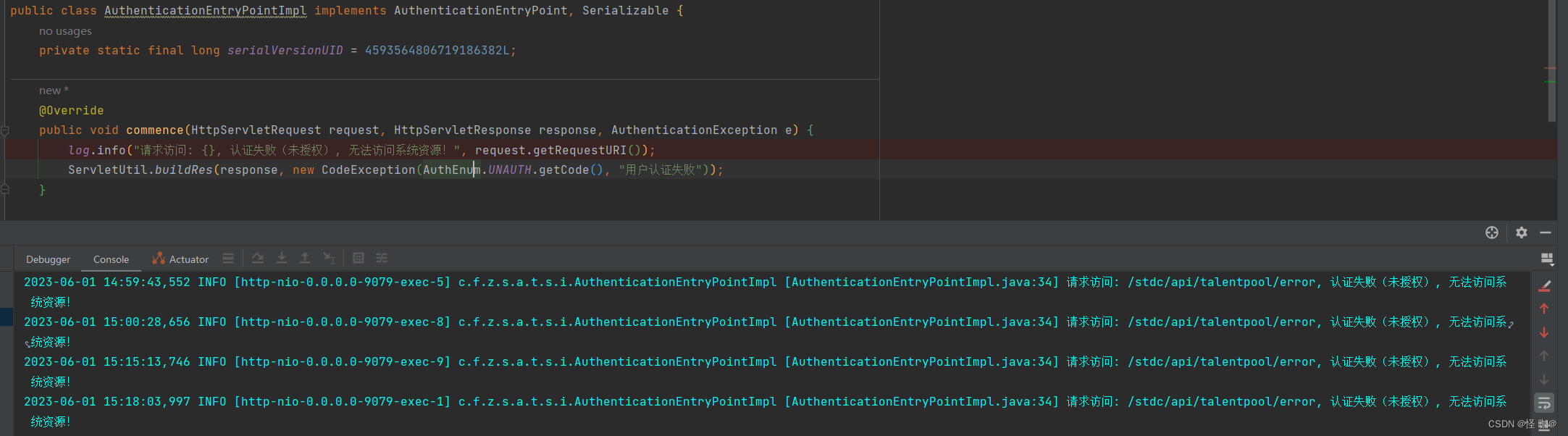 Spring Security集成knife4j访问接口文档出现403_springsecuruty访问不了api文档-CSDN博客