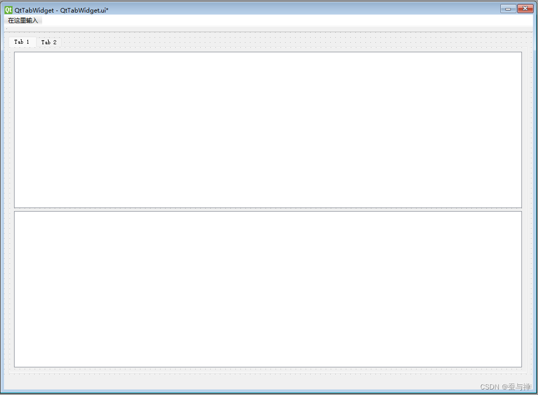 tabWidget与tableWidget混合使用（UI设计思路和要点）_qt tabwidget 嵌套 tawidget-CSDN博客