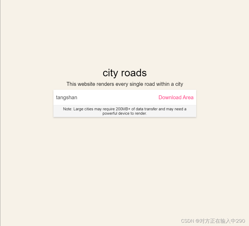 一键下载城市地图_draw all roads in a city at once-CSDN博客
