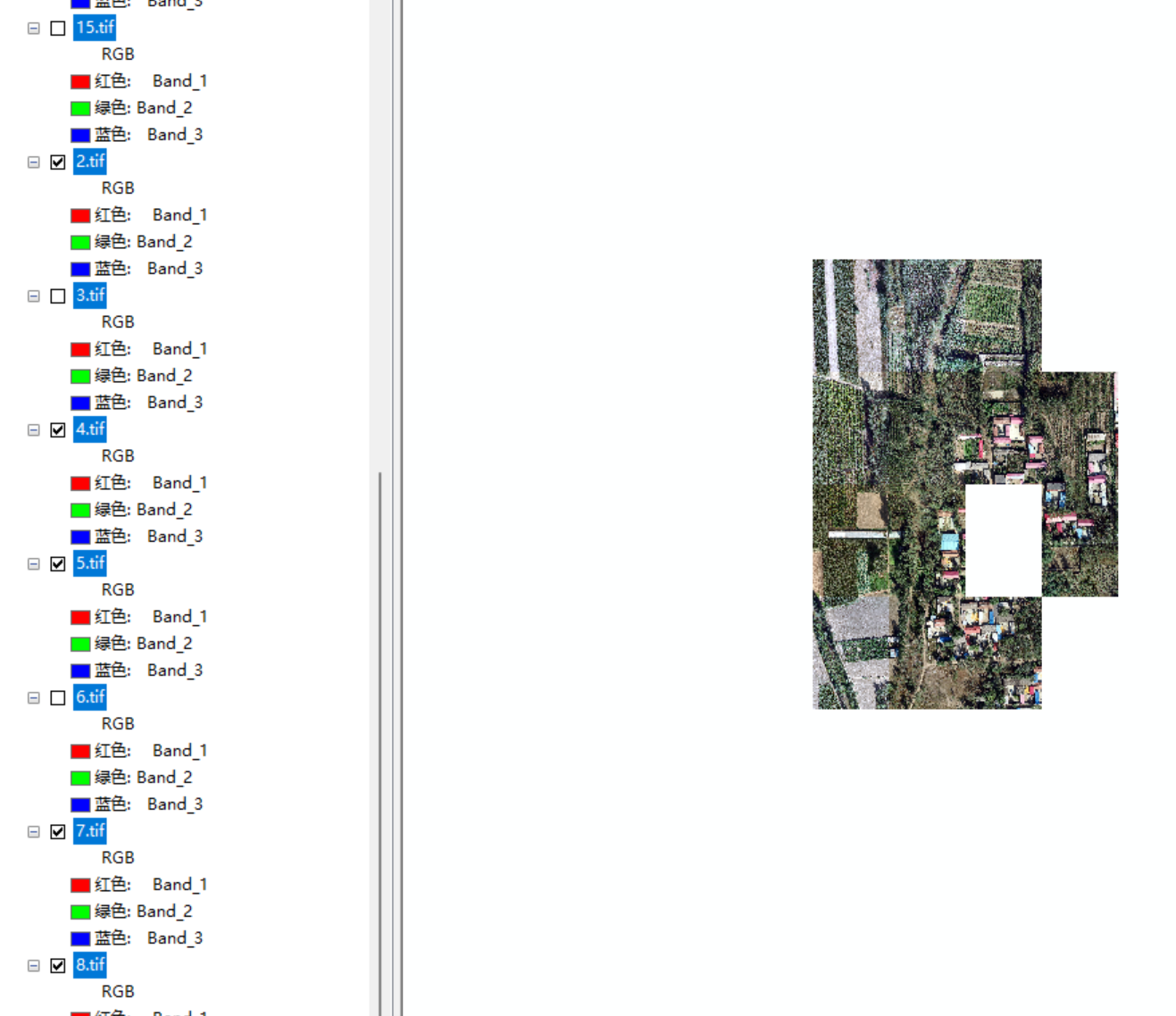 【板栗糖GIS】arcmap—如何将多张影像合并成一张_arcgis多波段影像合并为一张-CSDN博客