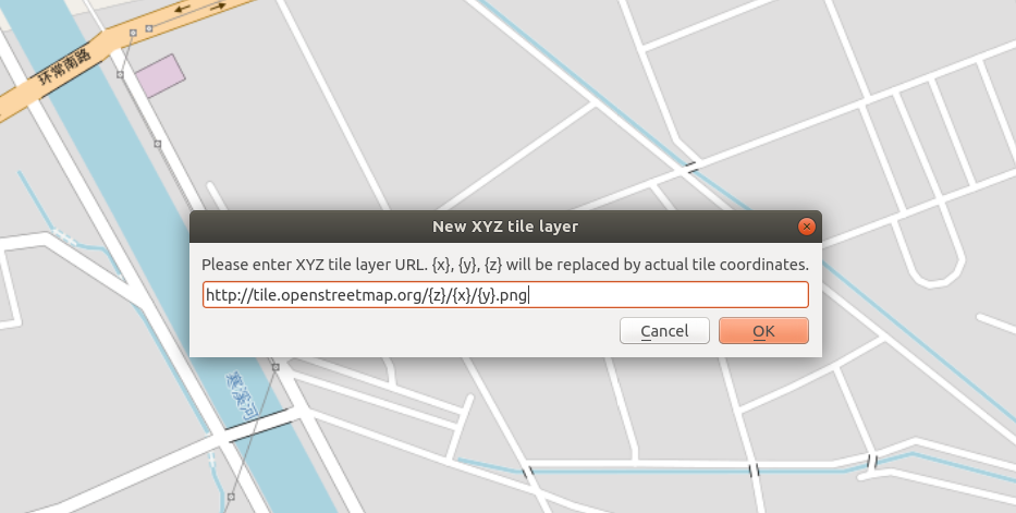 在QGIS中加载OpenStreetMap正射影地图，以及相关轨迹数据_qgis里没有开放街道图-CSDN博客