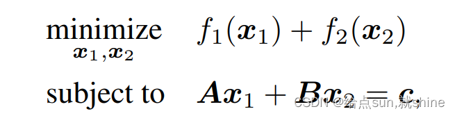 osqp的原理ADMM（交替方向乘子法）理解_osqp admm-CSDN博客