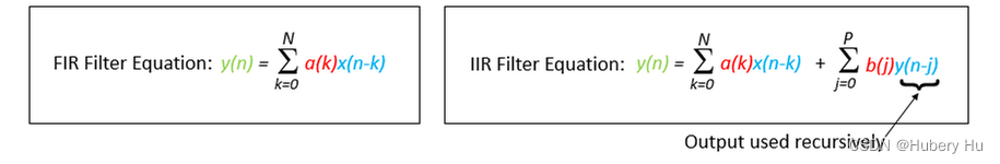 IIR和FIR滤波器的区别-公式与思想_iir滤波器和fir滤波器-CSDN博客