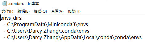 miniconda envs目录为空_anaconda envs目录为空-CSDN博客