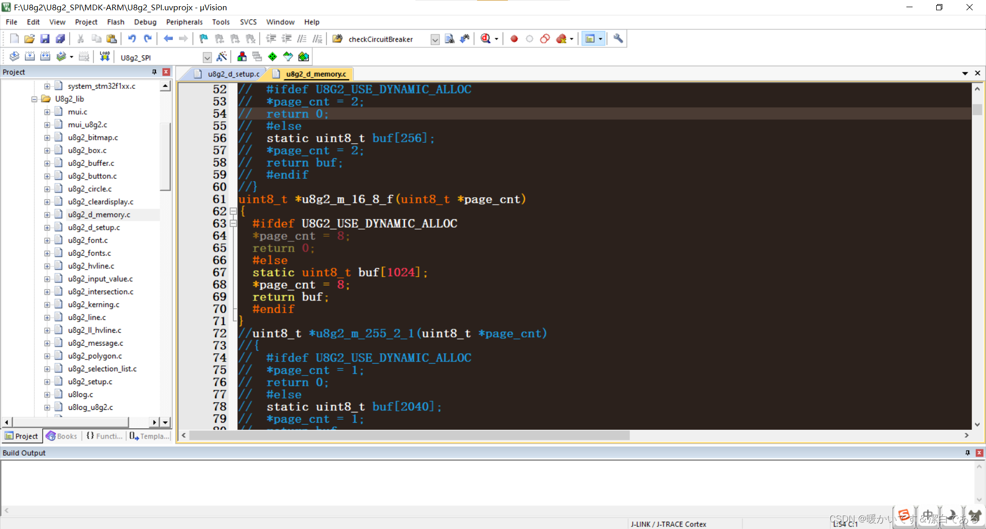 U8g2库的STM32硬件SPI（DMA）移植教程（HAL、OLED显示、四线SPI、DMA）_cubexmx-CSDN博客