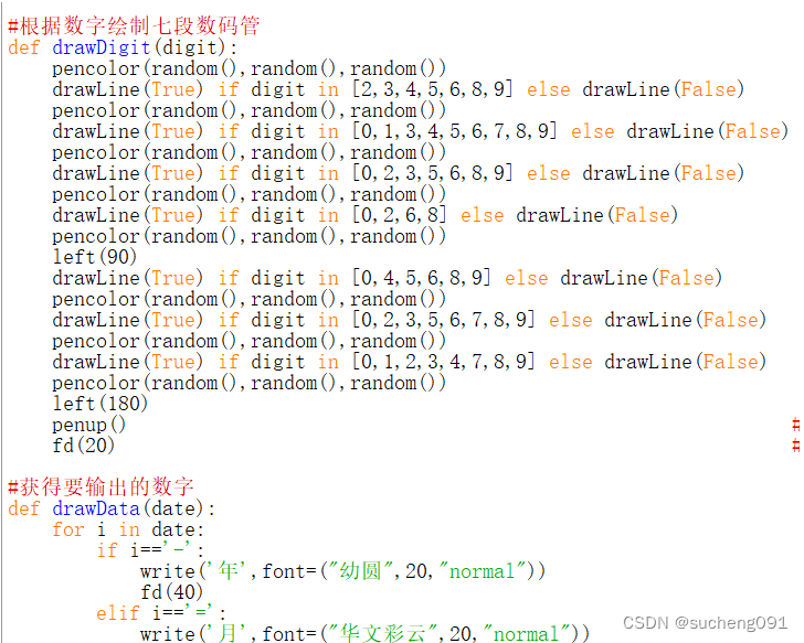 七段数码管的绘制py Csdn博客