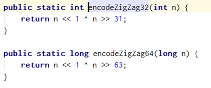 Varint编码和zigzag算法_varint32zigzag-CSDN博客