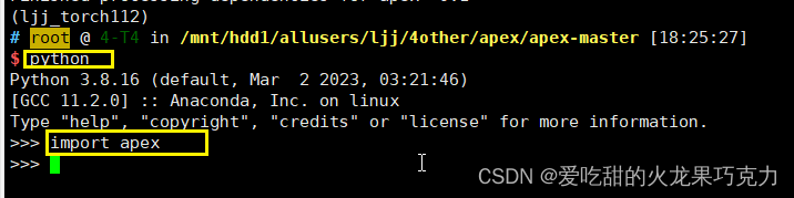 学校服务器安装cuda版本的pytorch+DGL（联网+上传）+安装apex；CUDA out；使用wandb；Error: lib；服务器安装torch_geom；miniconda的安装 ...