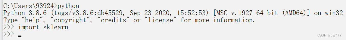 Sklearn的安装_sklearn安装-CSDN博客