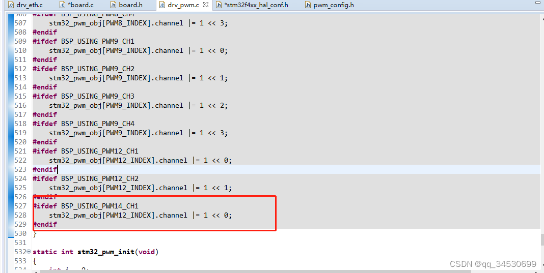 RT-Thread studio学习笔记4-stm32F407 TIM14输出PWM-CSDN博客