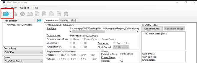 Cypress(赛普拉斯)电容式感应(CapSense)触摸按键应用笔记（工程配置+功能调校+IIC通讯）_psoc programmer-CSDN博客