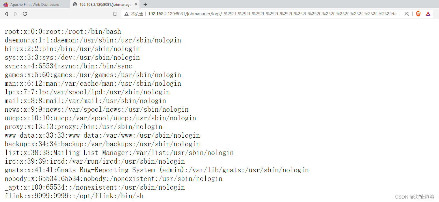 【CVE】CVE-2020-17518 & CVE-2020-17519：Flink 任意文件上传 & 未授权访问_apache flink未授权访问-CSDN博客