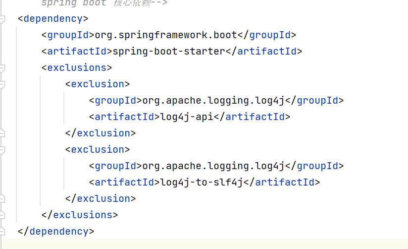 有关于springboot项目如何删除指定（log4j）的jar包_springboot 去除log4j-CSDN博客