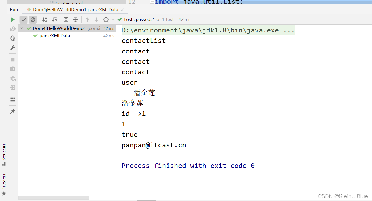 黑马java P196 Xml文件的解析技术:dom4j Csdn博客